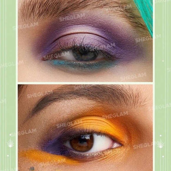 Rebellious Rose | Makeup | Sheglam Gifted Gemini Palette 8clolor Shimmer Matte Eyeshadow Palette ...